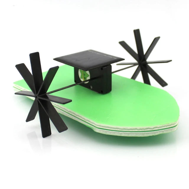 DIY Solar Energy Wheel Paddle Ship Handmade Toy – SMARTQAT