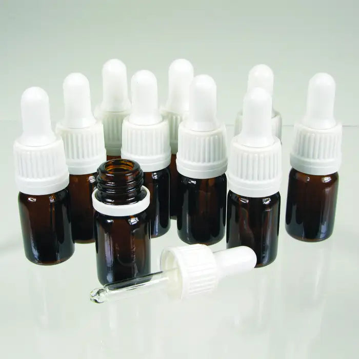 Brown Glass Dropper bottles 30mL (set of 6) 713077 – SMARTQAT