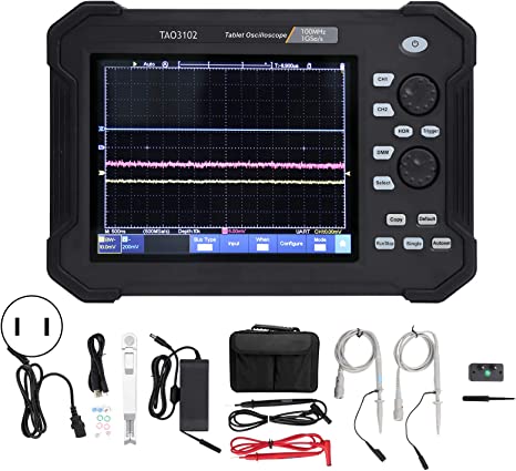 Digital Storage oscilloscope with touch screen 100MHZ TAO3102 OWON جهاز ...