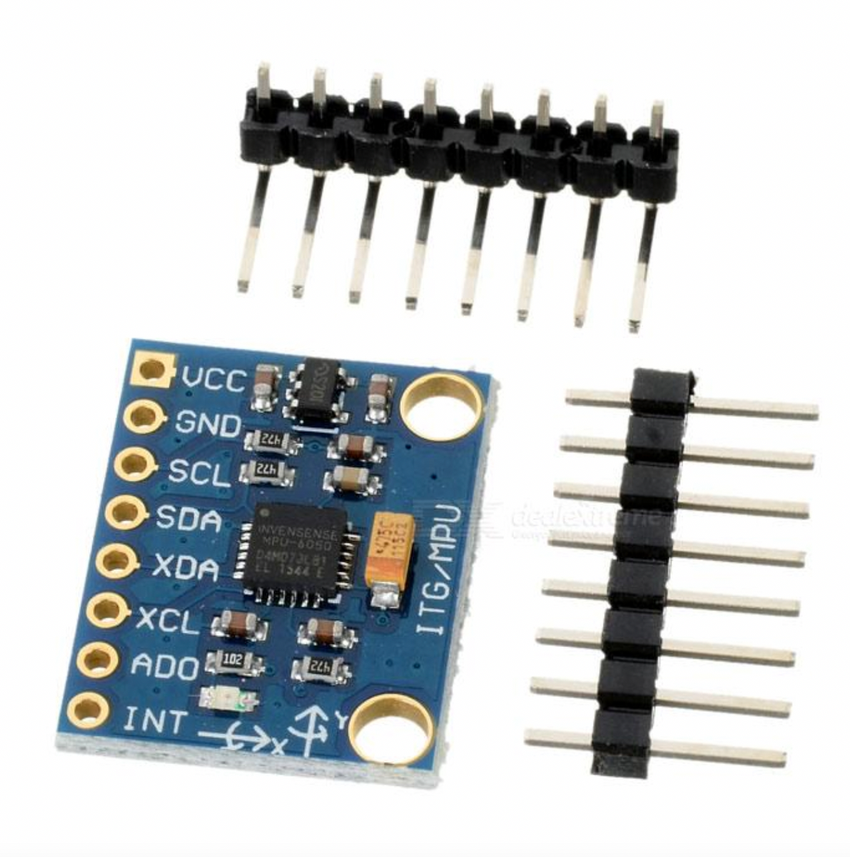 3 Axis Gyroscope & Accelerometer Module (MPU-6050) – SMARTQAT