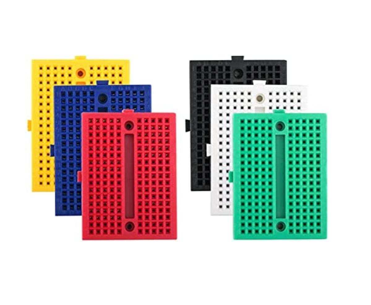 Mini Breadboard 170PTS (Yellow/Red) – SMARTQAT