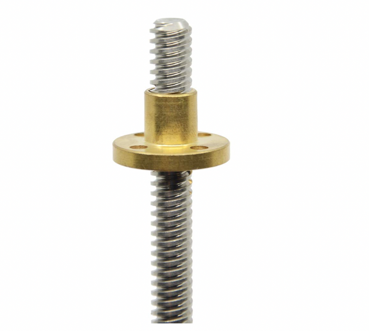 Lead-screw with Brass Nut 8mm 550mm – SMARTQAT
