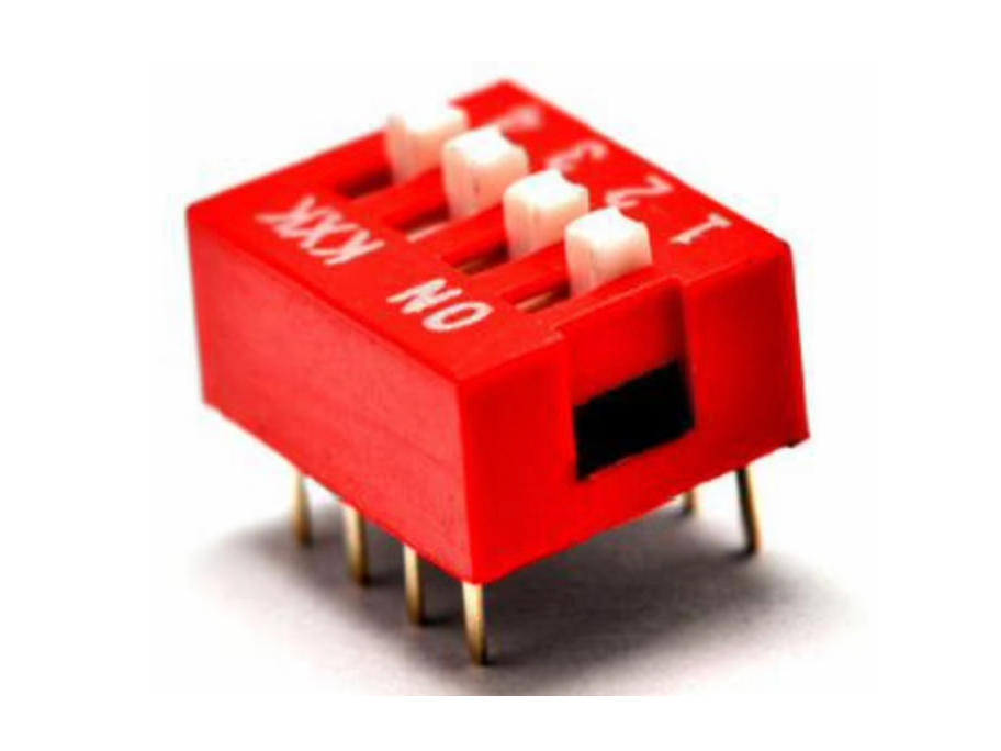 Flat Dial switch 4pin 2.54mm (Pack 2) – SMARTQAT