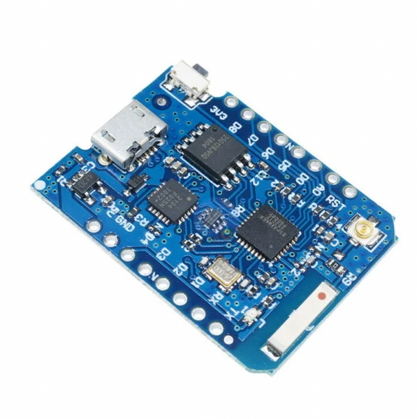 WEMOS ESP8266 D1 Pro mini-16 m External Antenna Connector – SMARTQAT