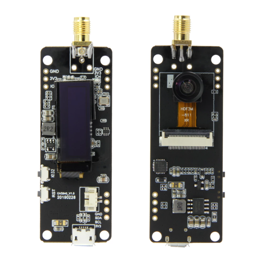 TTGO T-Journal ESP32 Camera Module + Antenna – SMARTQAT