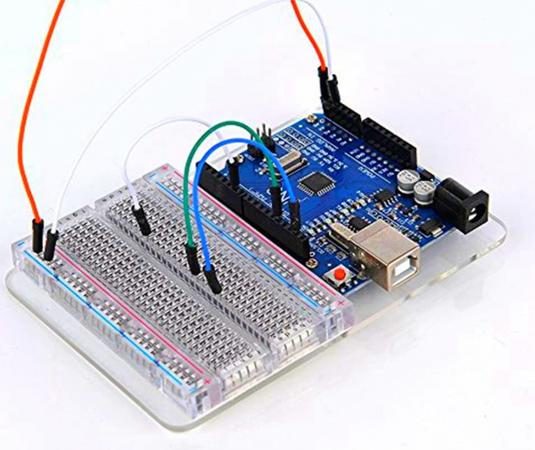 Transparent Clear Acrylic Breadboard Holder Base Plate for Arduino UNO ...