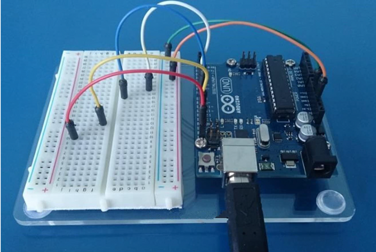 Transparent Clear Acrylic Breadboard Holder Base Plate for Arduino UNO ...