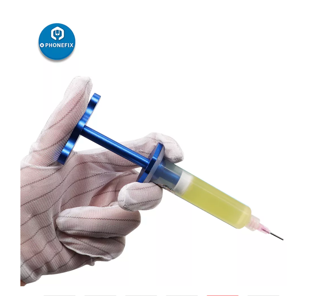 Blue Metal Durable Solder Paste Dispenser With 3 Needles – SMARTQAT