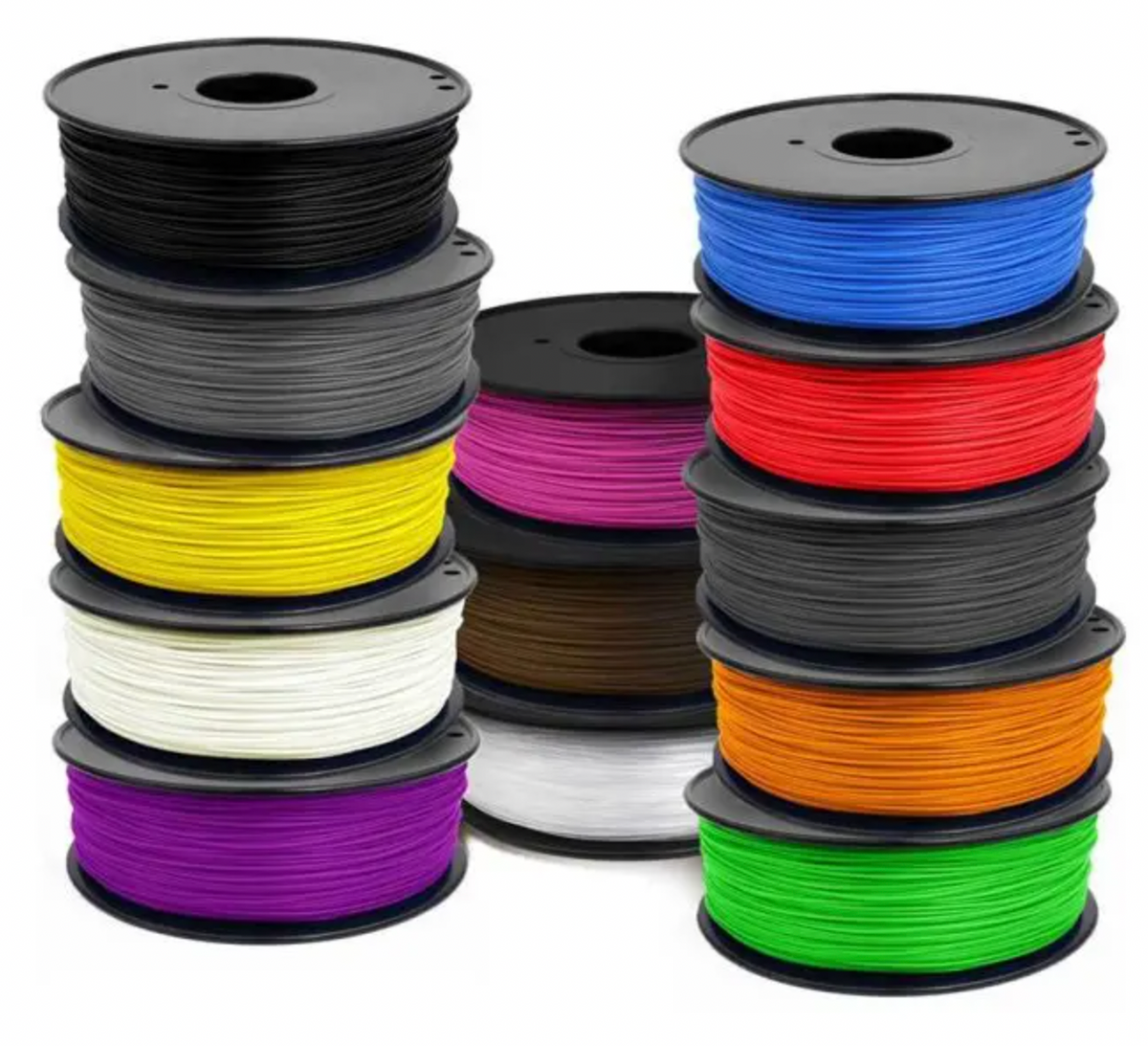 PLA Filaments Bundle (6 Colors) – SMARTQAT